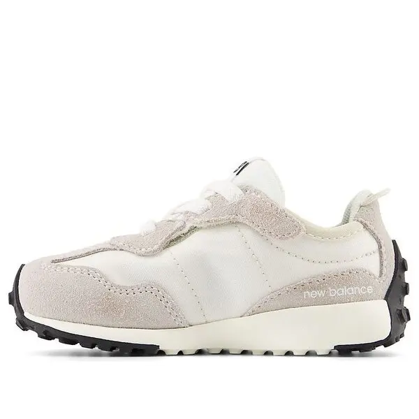 NEW BALANCE 327 New-b Hook & Loop Sneakers - Grey/white/beige
