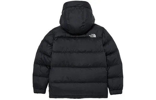 The North Face Hooded Down Parka Jacket - Black