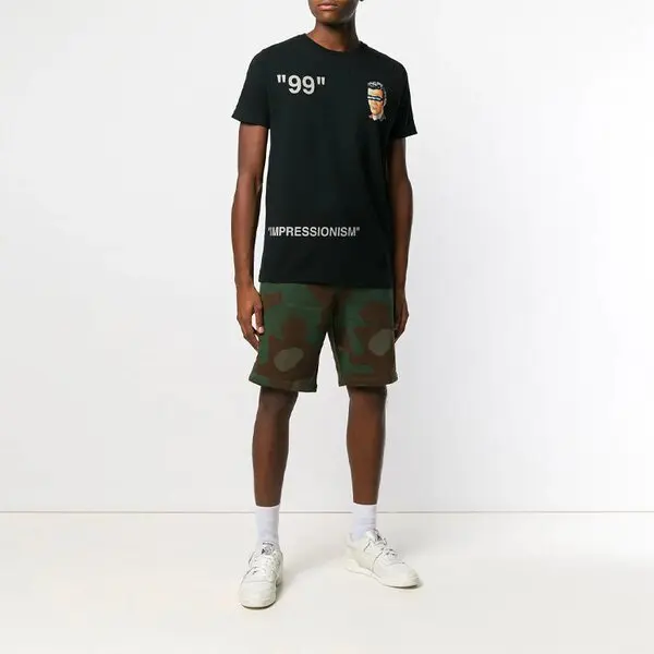 Off-White Camouflage Logo Track Shorts