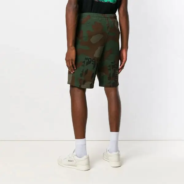 Off-White Camouflage Logo Track Shorts