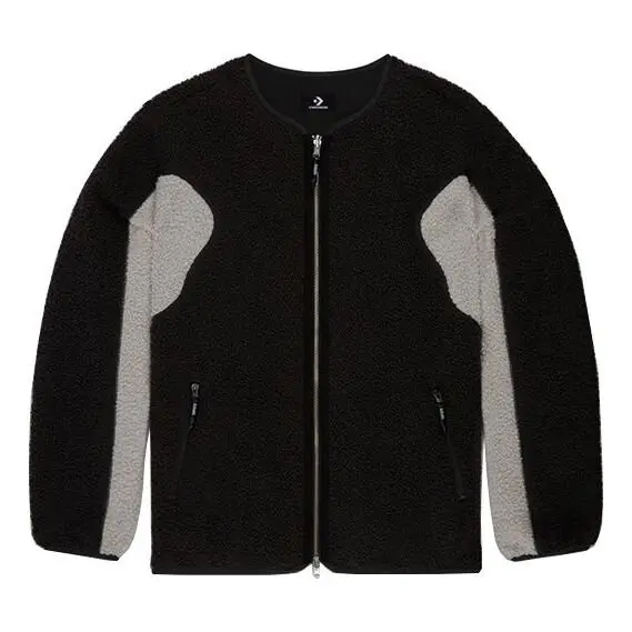 CONVERSE X Palace Tri-ferg Long-sleeved Fleece Jacket - Black