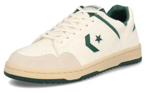 CONVERSE Skateboarding Weapon Ox Sneakers - White/green