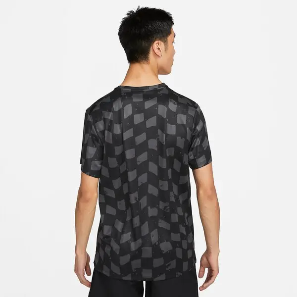 Nike Dri-fit Miler Short-sleeve Running Top