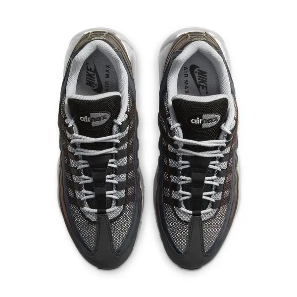 Nike Max 95 Premium "rainbow 3m" Athletic Sneakers - Charcoal Grey