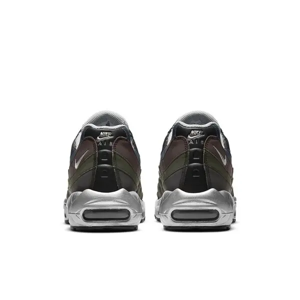 Nike Max 95 Premium "rainbow 3m" Athletic Sneakers - Charcoal Grey