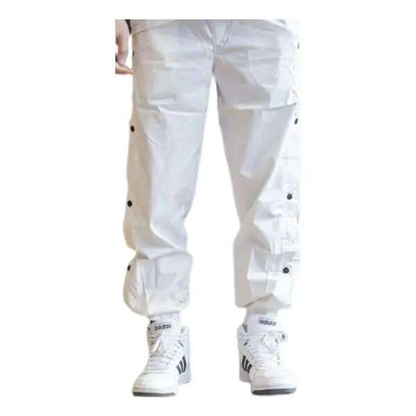 PUMA Paisley Woven Pants - White/black