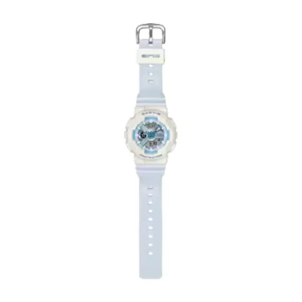 Casio Baby-g Ba-110 Series Watch - White/blue