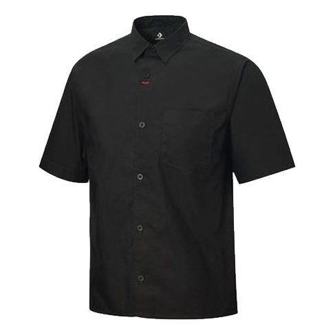 CONVERSE Short Sleeve Pocket Shirt - Black