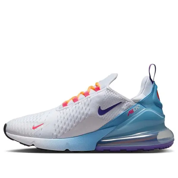 Nike Max 270 "colorado Rockies - White/blue/orange