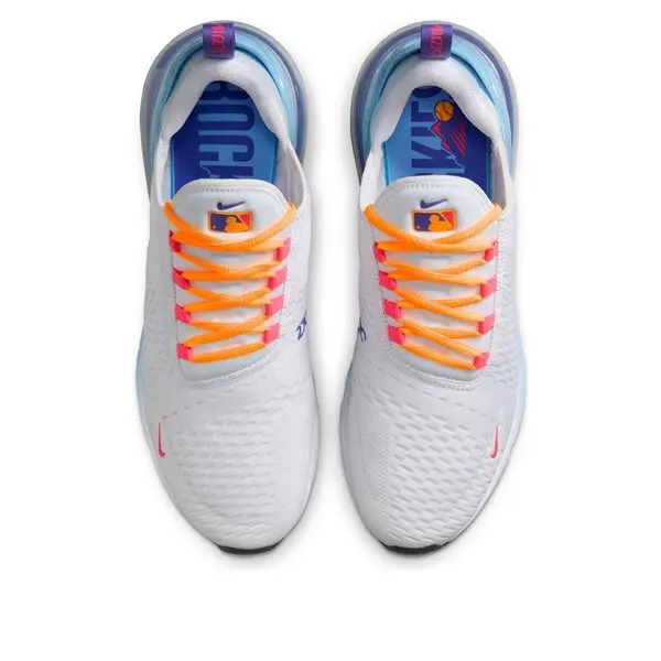 Nike Max 270 "colorado Rockies - White/blue/orange