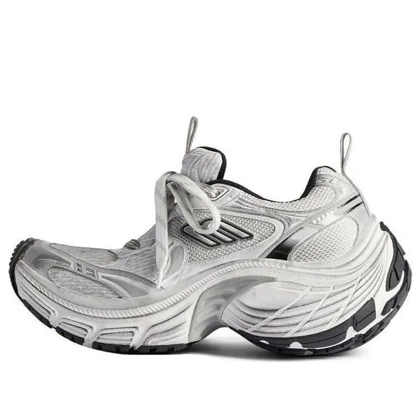 Balenciaga 10xl Sneakers - White/black/gris