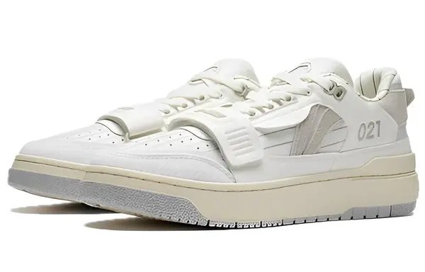 LI-NING Badfive Rookie Shanghai Sneakers - White/grey
