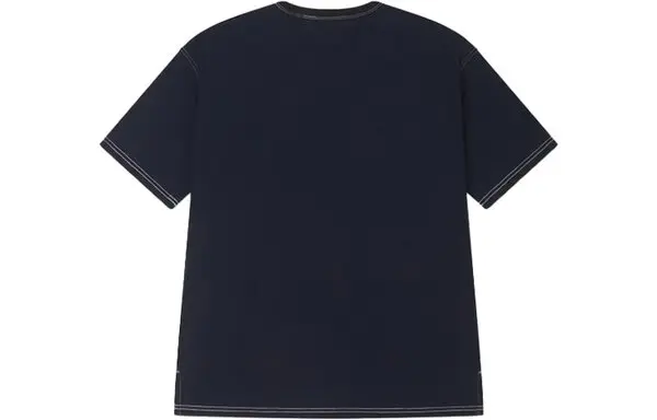 CONVERSE One Star Logo Tee Asia Sizing 'black Blue