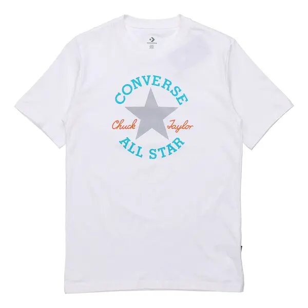 CONVERSE Slogan Logo Short Sleeve Tee - White