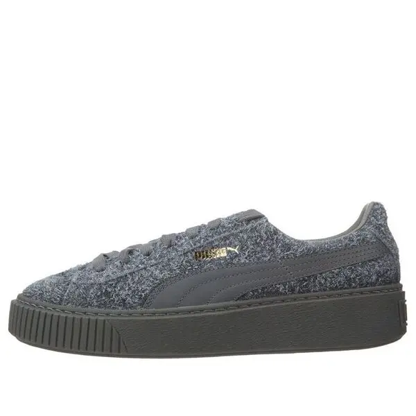 PUMA Suede Platform Elemental Sneaker - Gray