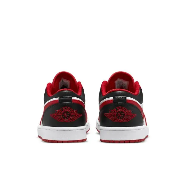 JORDAN 1 Low "reverse Black Toe" Sneakers - Red/white/black