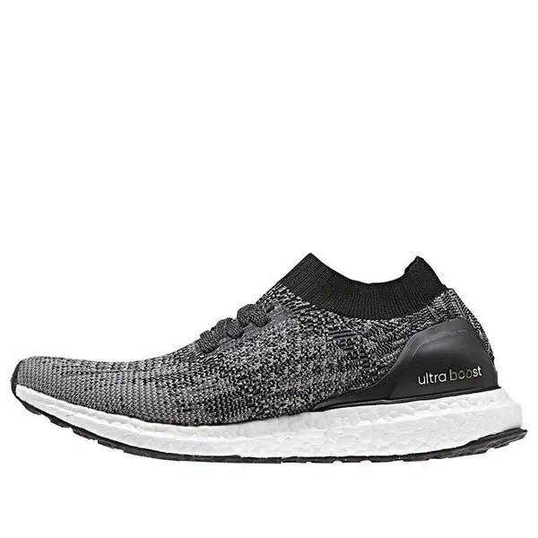 Adidas Ultraboost Uncaged Knit Low Top Sneakers - Black
