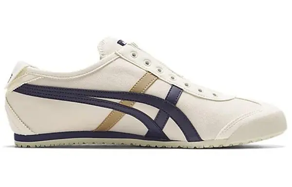 Onitsuka Tiger Mexico 66 Slip-on Sneakers - Cream/peacoat