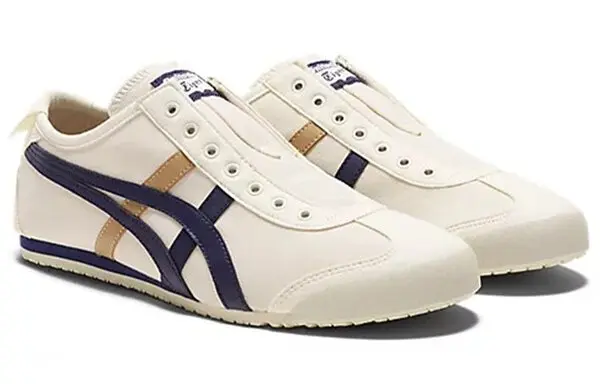 Onitsuka Tiger Mexico 66 Slip-on Sneakers - Cream/peacoat