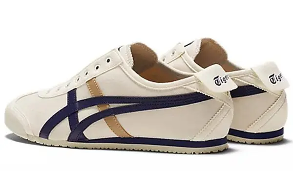 Onitsuka Tiger Mexico 66 Slip-on Sneakers - Cream/peacoat