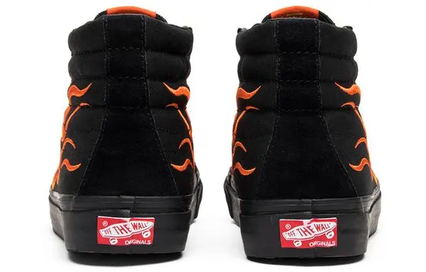 VANS Wtaps X Sk8-hi Lx "flame" Sneakers - Orange