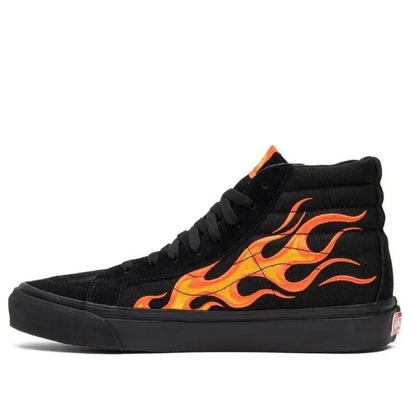 VANS Wtaps X Sk8-hi Lx "flame" Sneakers - Orange