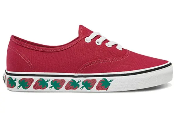 VANS Authentic "strawberry Tape" Sneakers - Red