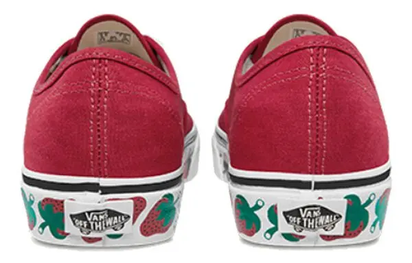 VANS Authentic "strawberry Tape" Sneakers - Red