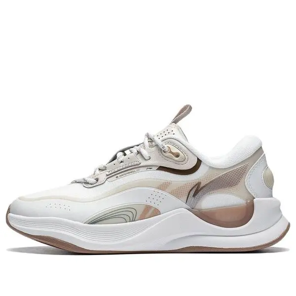 LI-NING Yunji Sneakers - White/grey/brown