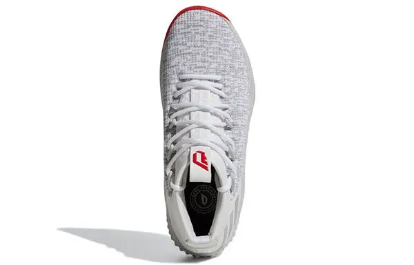 Adidas Dame 4 'rose City' Sneakers - White/gray/red