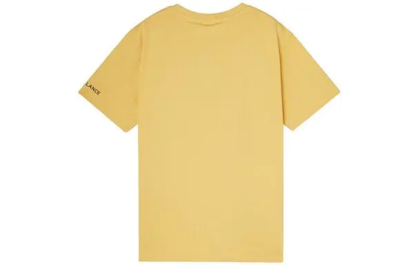 NEW BALANCE X Noritake Co-branded Round Neck Short Sleeve T-shirt - Yellow
