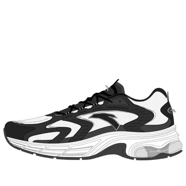 ANTA At954 Sneakers - Black/white