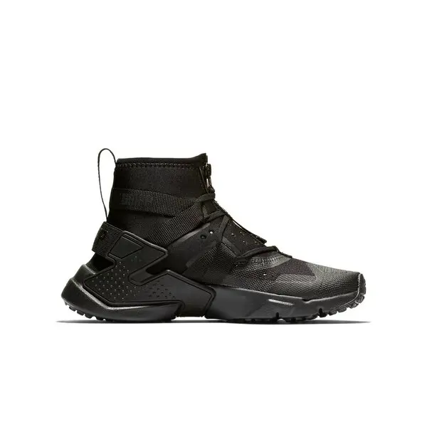 Nike Huarache Gripp High Top Sneakers - Black