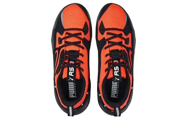 PUMA X J. Cole Rs-dreamer "energy Red Black" Lace-up Sneakers - Black/orange