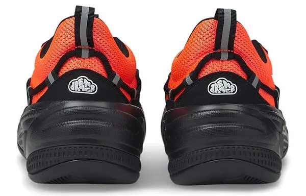 PUMA X J. Cole Rs-dreamer "energy Red Black" Lace-up Sneakers - Black/orange