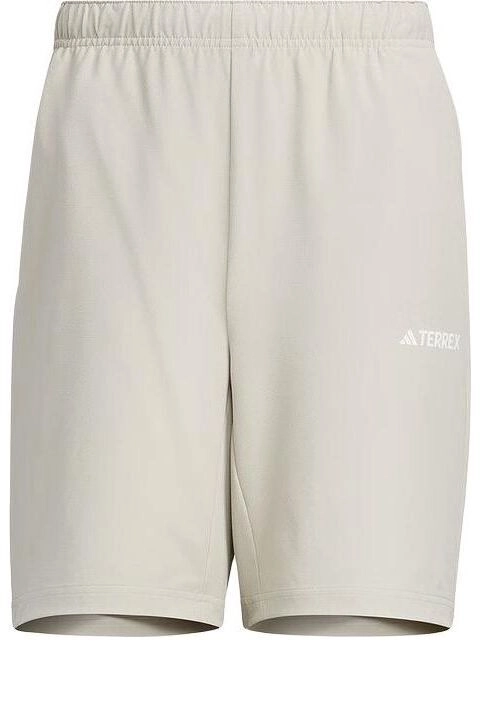 Adidas Aeroready Logo Shorts - Light Grey