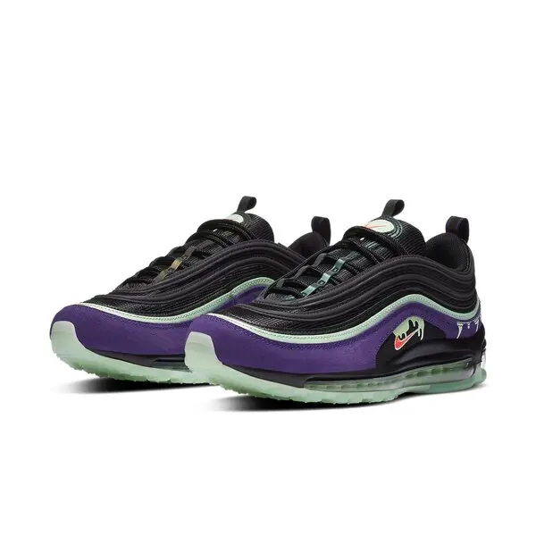 Nike Max 97 "halloween Slime" Sneakers - Black
