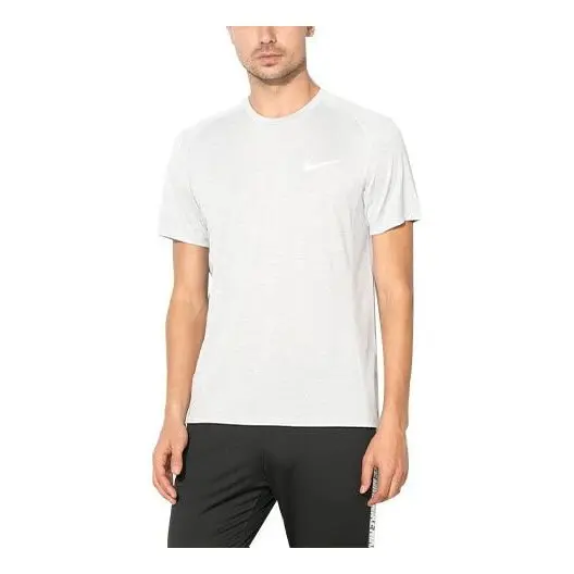 Nike Short Sleeve Crewneck T-shirt - Whitegray