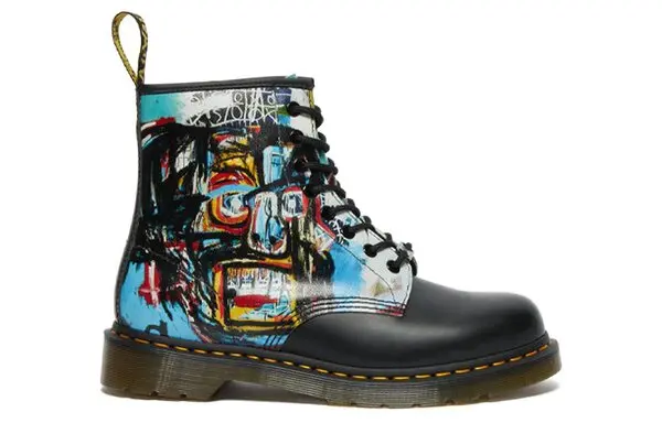 Dr. Martens X Jean-michel Basquiat 'untitled' 1460 Lace Up Combat Boots