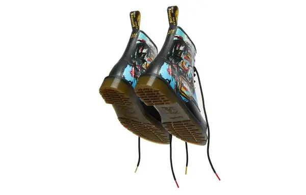 Dr. Martens X Jean-michel Basquiat 'untitled' 1460 Lace Up Combat Boots