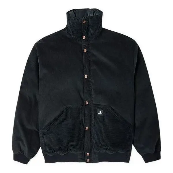 CONVERSE Stand Collar Down Jacket - Black