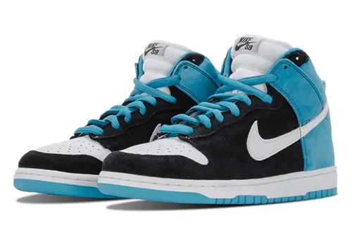 Nike Dunk High Pro 'send Help' Sneakers - Teal