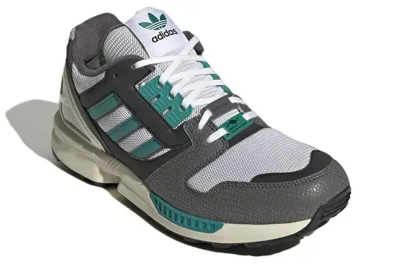 Adidas Zx 8000 X Atoms Sneakers - White/gray/green