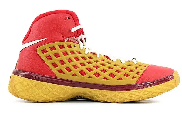 Nike Zoom Kobe 3 'all Star' High Top Basketball Sneakers - Red/yellow