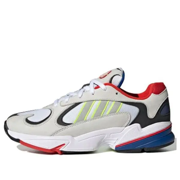 Adidas Originals Yung-1 Low Top Sneakers - White/black/red
