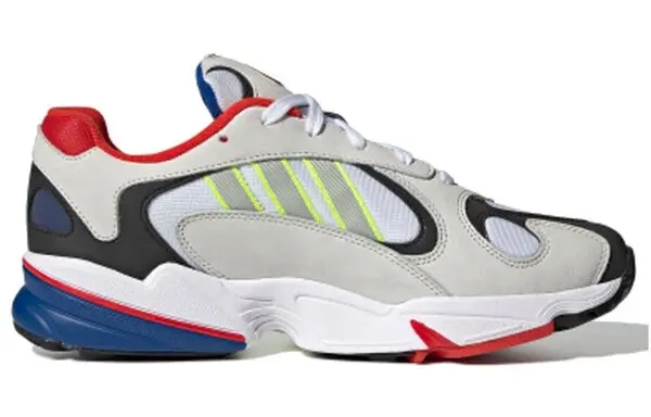 Adidas Originals Yung-1 Low Top Sneakers - White/black/red