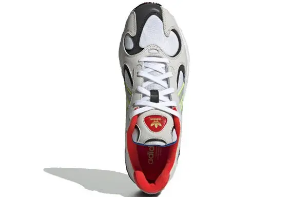 Adidas Originals Yung-1 Low Top Sneakers - White/black/red