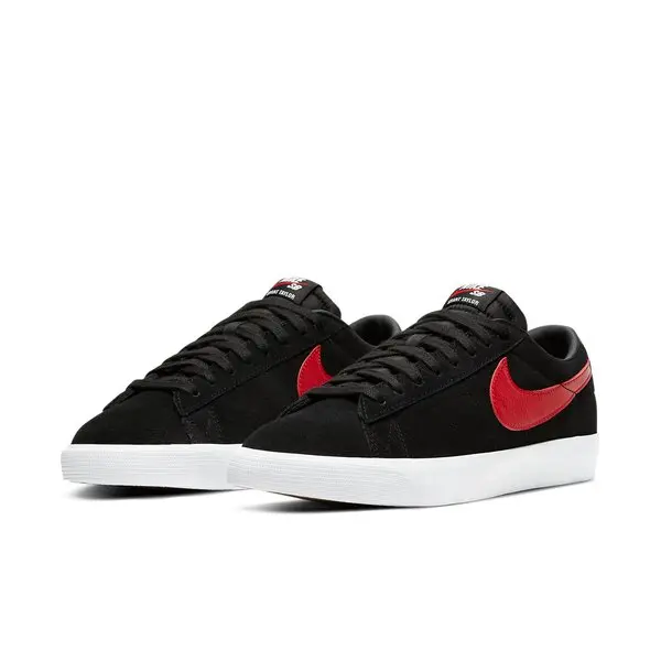 Nike Zoom Blazer Low Gt Sb "bred" Sneakers - Black/red/white