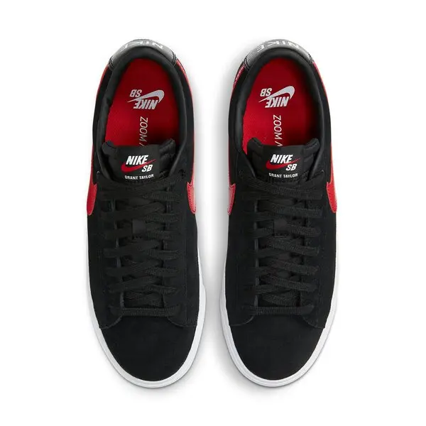 Nike Zoom Blazer Low Gt Sb "bred" Sneakers - Black/red/white