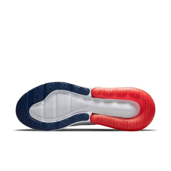 Nike Max 270 Athletic Sneakers - White/blue/red